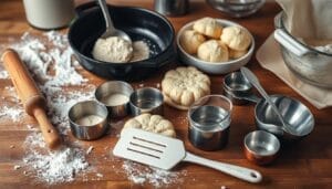 How to Make Crispy Homemade Fried Biscuits - yumy tasty