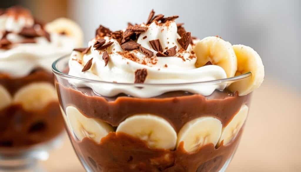 Homemade Chocolate Banana Pudding From Scratch - yumy tasty